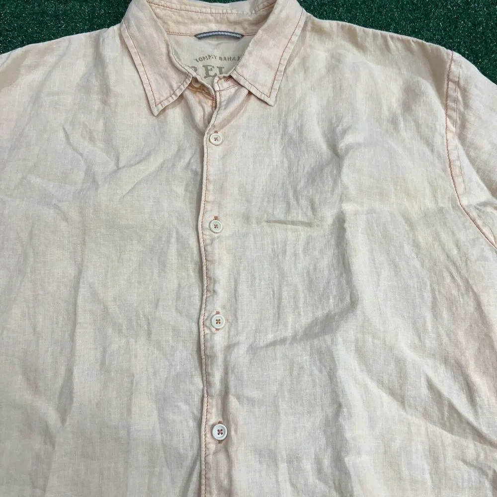 Tommy Bahama | Shirts | Tommy Bahama Mens Coral Orange Button Down ...